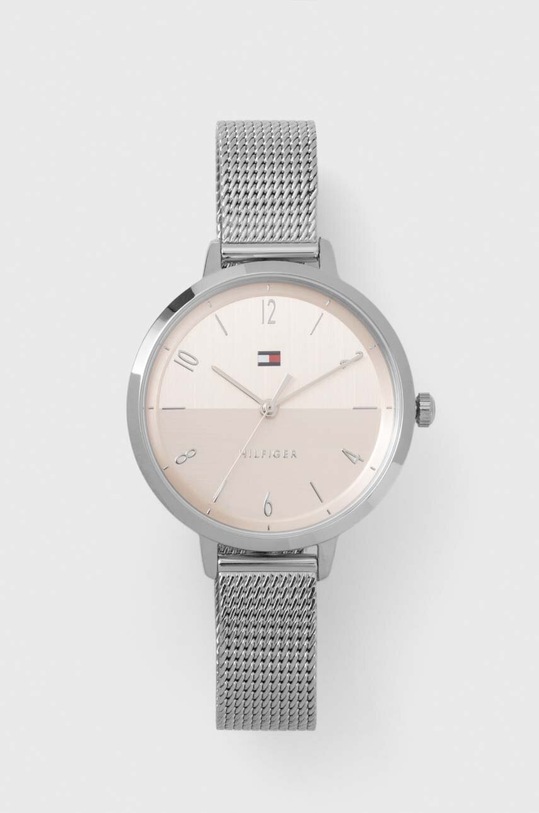 Hodinky Tommy Hilfiger, barva stříbrná | ANSWEAR.cz