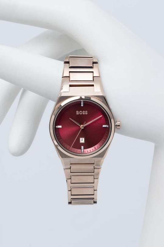 BOSS zegarek damski kolor złoty | Answear.com