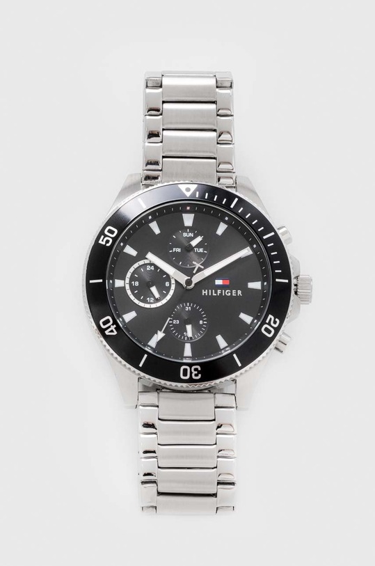Hodinky Tommy Hilfiger, barva stříbrná | ANSWEAR.cz