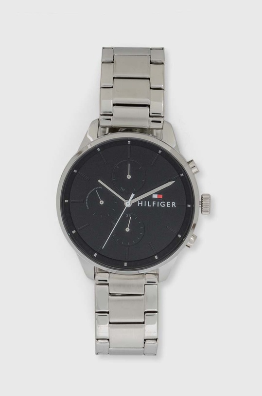 Tommy Hilfiger zegarek męski kolor srebrny | Answear.com