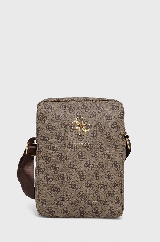 Guess saszetka na tablet 10" kolor brązowy | Answear.com