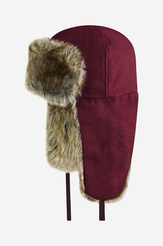 Kangol wool beanie Wool Ushanka beige color at PRM US