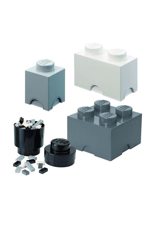 Lego tárolóedények készlete fedővel 4 db | ANSWEAR.hu