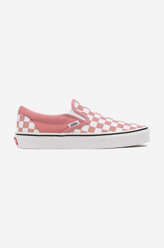Vans plimsolls Classic Slip-On women's pink color at PRM US