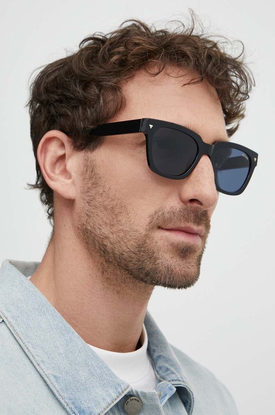 Guess okulary przeciwsłoneczne męskie kolor czarny GU8265_5301V ...