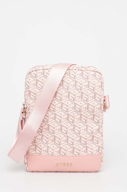 Guess saszetka Torba na tablet kolor różowy | Answear.com