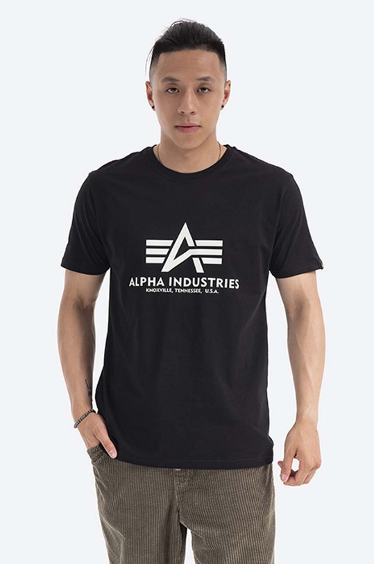 Alpha Industries cotton T-shirt Basic T Kryptonite PRM EU