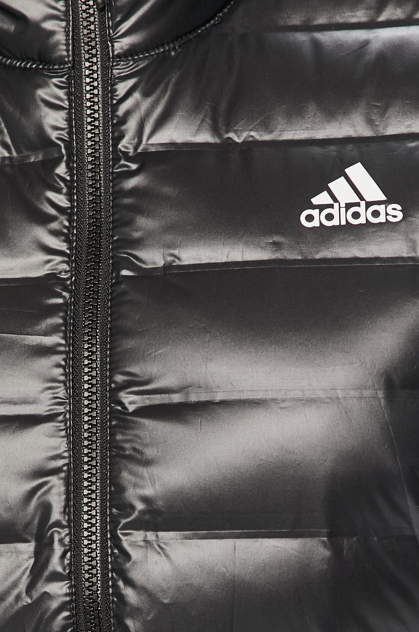 Páperová športová bunda adidas Performance BQ1982-BLACK, čierna farba ...