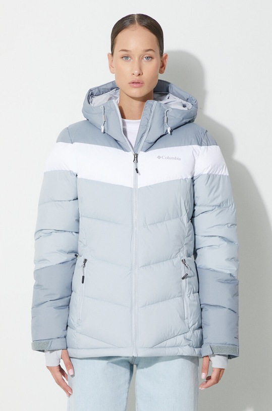 Columbia jacket Abbott Peak gray color at PRM US