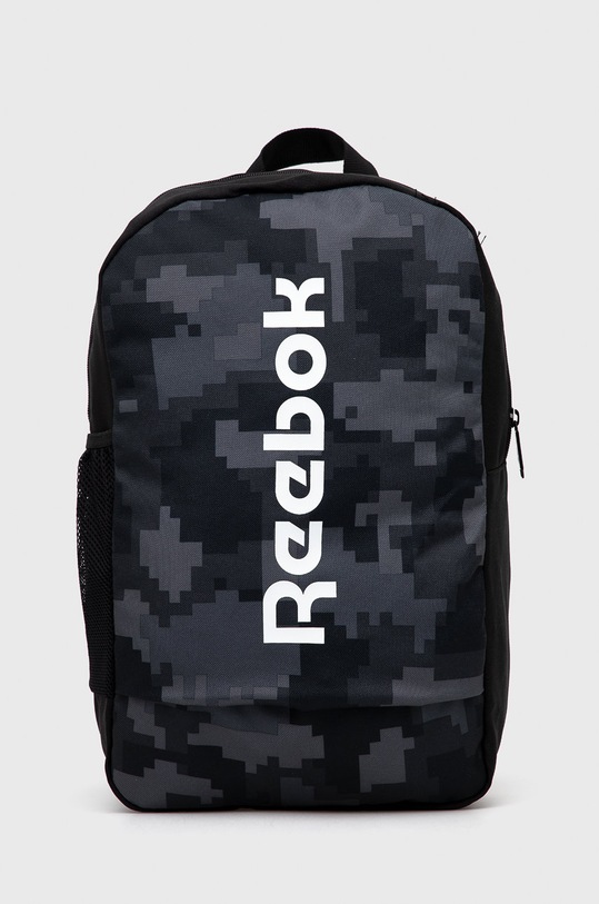 Ruksak Reebok H36573 čierna farba, malý, vzorovaný | ANSWEAR.sk