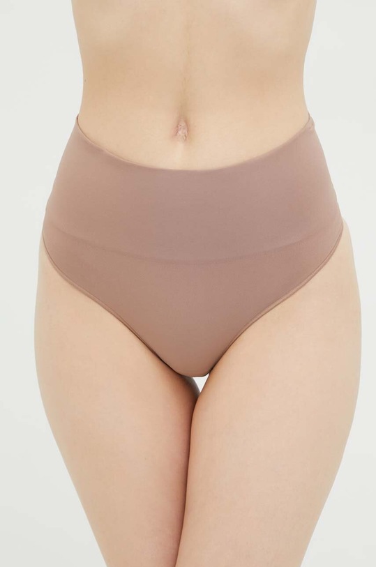 Modelovací tanga Spanx 2-pack, barva béžová | ANSWEAR.cz