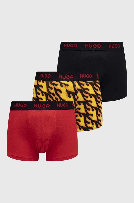 Boxerky HUGO 3-pak pánske,50480170 | ANSWEAR.sk