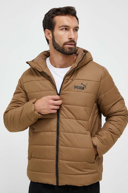 Puma geaca barbati, culoarea maro, de tranzitie | ANSWEAR.ro