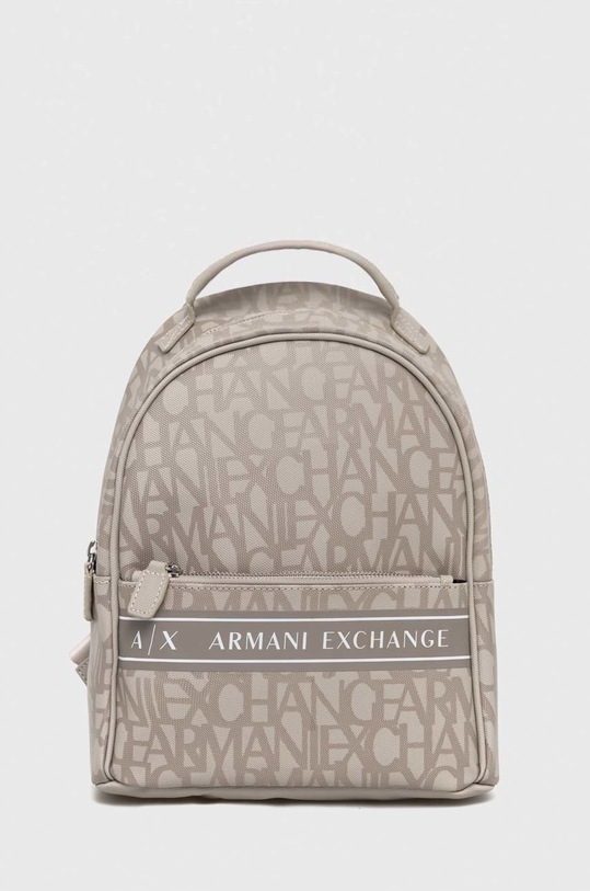 Рюкзак Armani Exchange женский цвет бежевый маленький узорный | ANSWEAR.ua