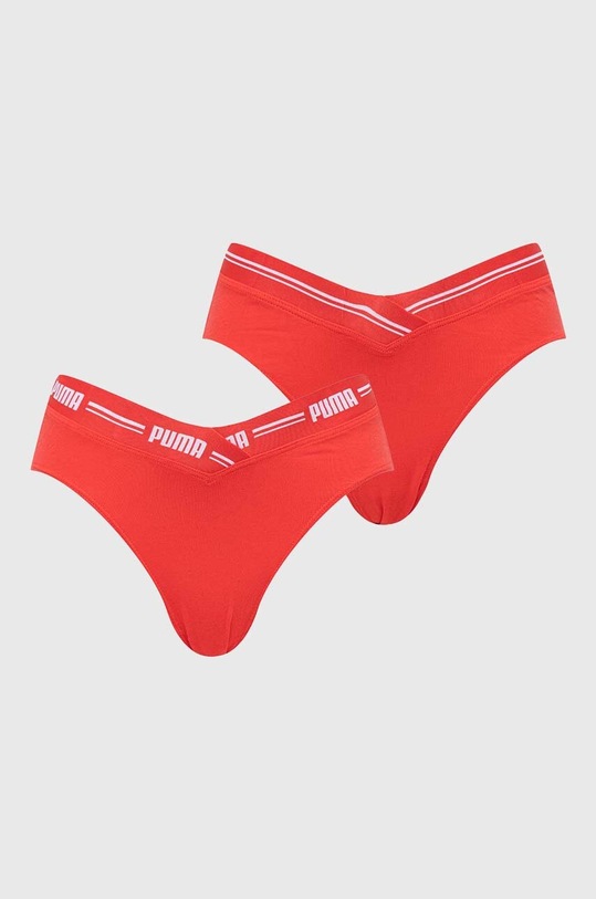 Puma figi 2-pack kolor czerwony | Answear.com