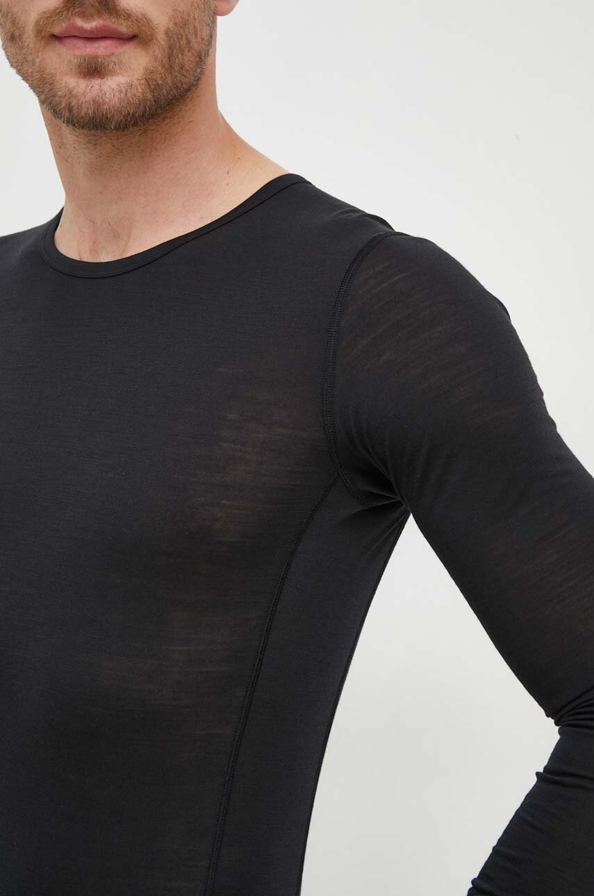 Функціональний лонгслів adidas TERREX Xperior Merino 150 колір чорний ...