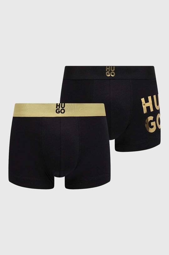 HUGO bokserki 2-pack męskie kolor czarny | Answear.com