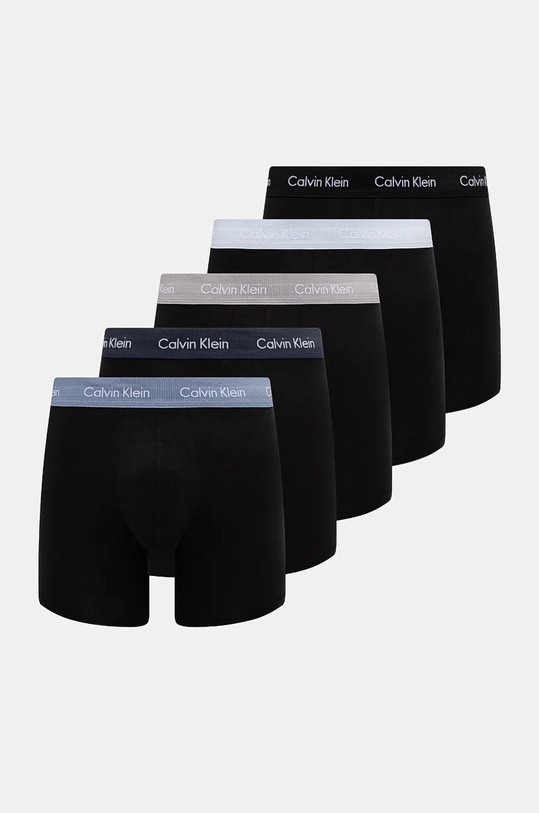 Calvin Klein Underwear boxeri 5-pack barbati, culoarea negru | ANSWEAR.ro
