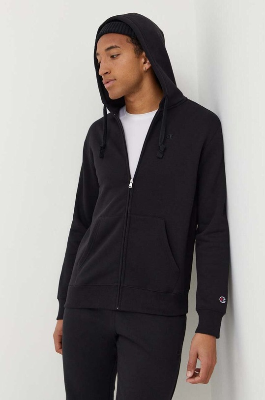 Mikina Champion, barva černá | ANSWEAR.cz