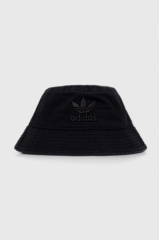 adidas Originals kapelusz bawełniany kolor czarny bawełniany | Answear.com