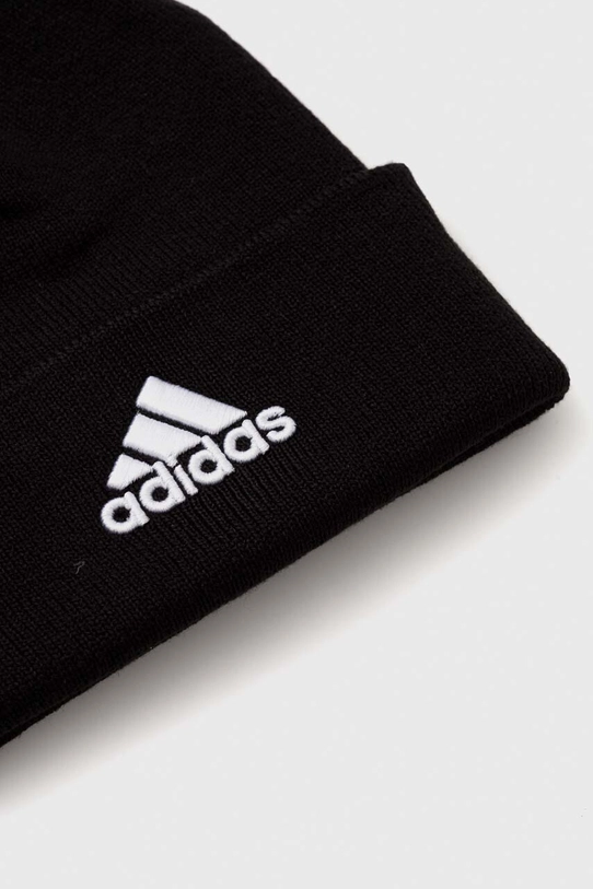 Čiapka adidas Logo Beanie Cuf čierna farba, IB2651 | ANSWEAR.sk