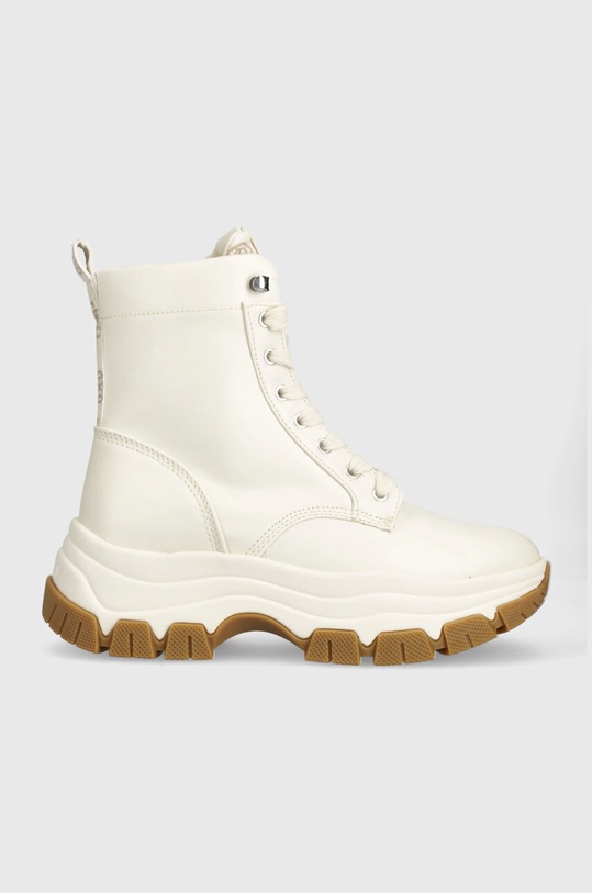 Workery Guess BISSONN dámske, béžová farba, na platforme, FL8BIN ELE12 ...