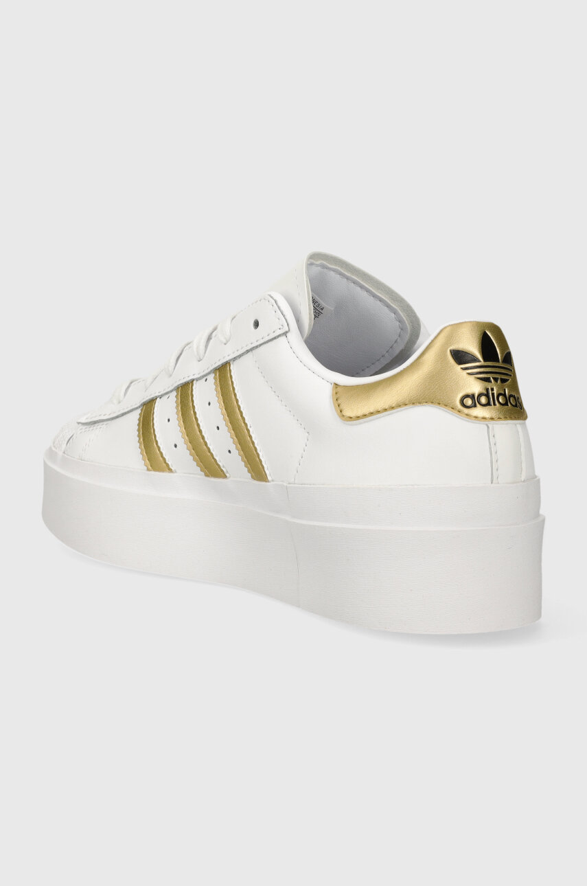 adidas Originals sneakersy skórzane Superstar Bonega IF7583 kolor biały ...