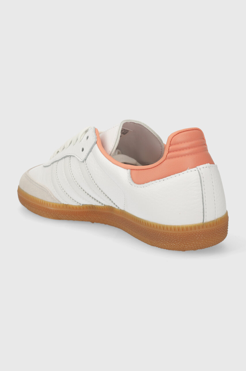 adidas Originals leather sneakers SAMBA OG white color IG5932 at PRM US
