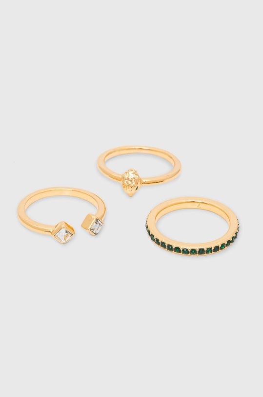 Kurt Geiger London pierścionki EAGLE TRIPLE STACK RING 3-pack ...