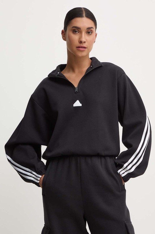 adidas bluza Future Icons damska kolor czarny wzorzysta IW5244 ...