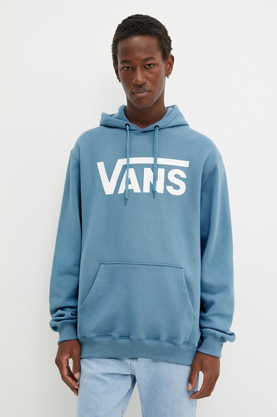 Mikina Vans, barva modrá | ANSWEAR.cz
