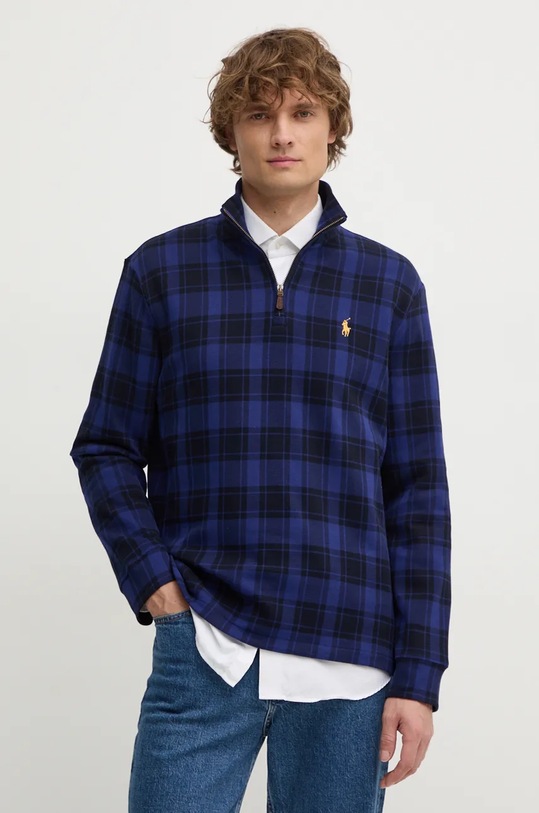 Polo Ralph Lauren hanorac de bumbac barbati, culoarea albastru marin ...