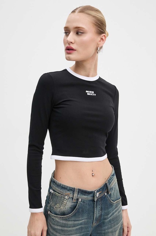 Лонгслів Miss Sixty жіночий колір чорний 6L3SJ3800000 | ANSWEAR.ua