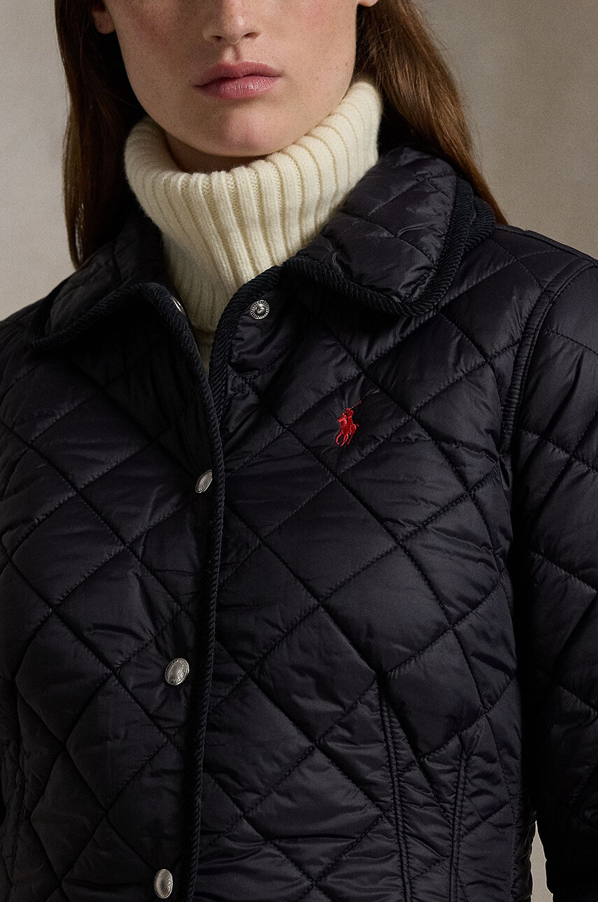 Polo Ralph Lauren jacket women's black color 211940996 at PRM US