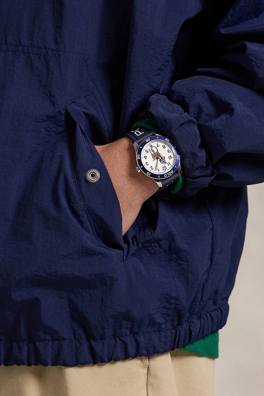 Polo Ralph Lauren rain jacket men's navy blue color 710961162 at PRM US