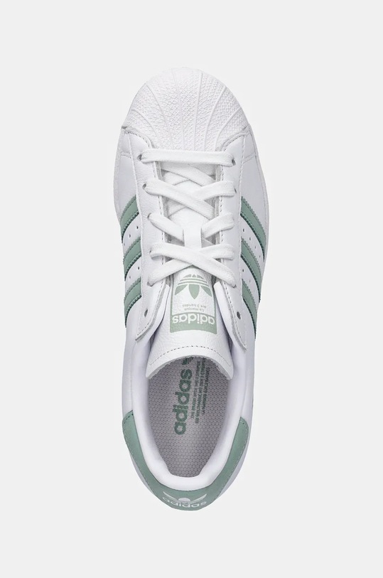 adidas Originals leather sneakers Superstar W white color IG4541 at PRM US