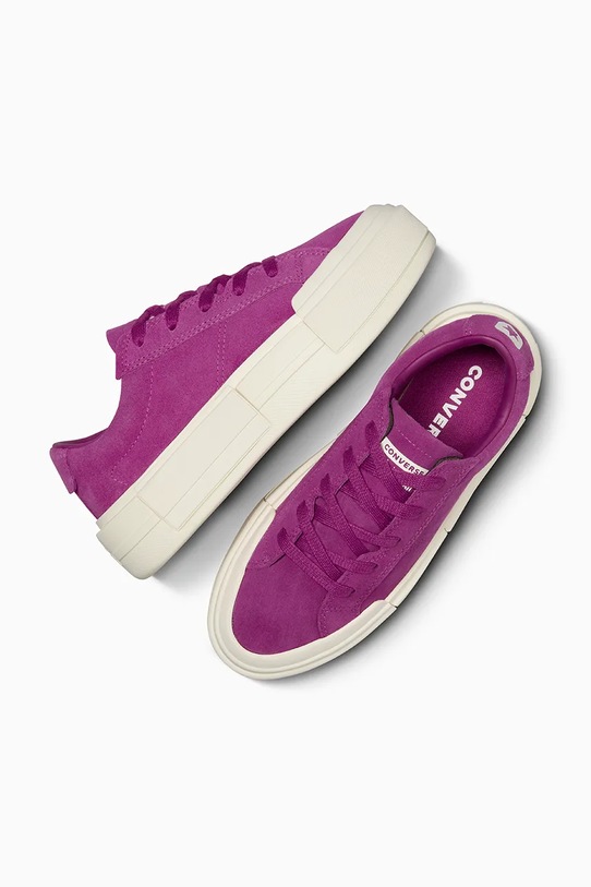 Велурени кецове Converse Chuck Taylor All Star Cruise в лилаво A10089C ...