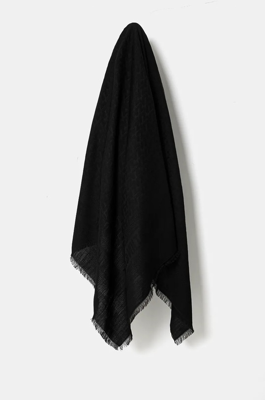 ZADIG&VOLTAIRE esarfa din amestec de lana culoarea negru, modelator ...