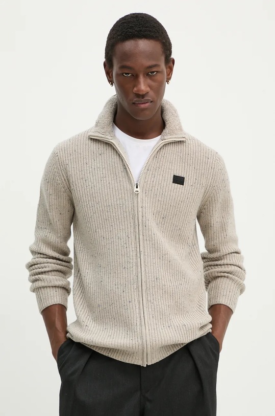 G-Star kardigan z domieszką wełny kolor beżowy D25119-D754 | Answear.com