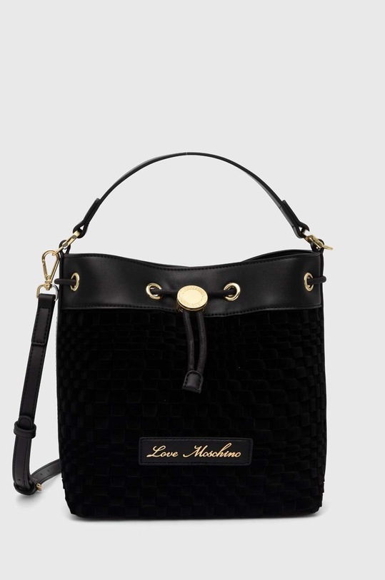 Τσάντα Love Moschino χρώμα: μαύρο, JC4132PP1LLK100A | Answear.gr