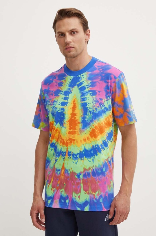 adidas Originals tricou din bumbac Tie-Dyed Tee barbati, modelator ...