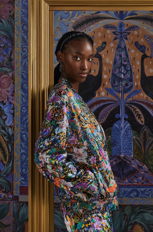 Kurtka z kolekcji Medicine x Veronika Blyzniuchenko kolor multicolor ...