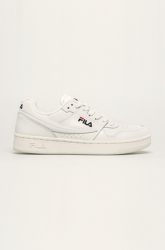 Fila - Kožené boty Arcade low, barva bílá | ANSWEAR.cz