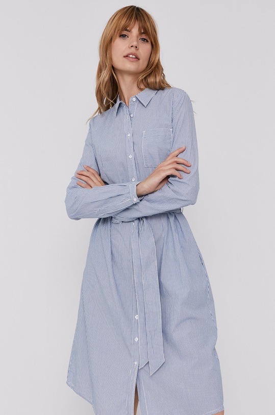 Šaty Mustang, barva modrá | ANSWEAR.cz