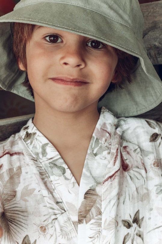 Jamiks kapelusz dziecięcy MAXWELL kolor zielony | Answear.com