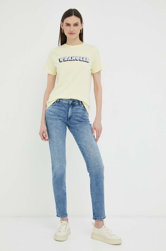 Džíny Mustang Style Crosby Relaxed Slim, barva modrá | ANSWEAR.cz