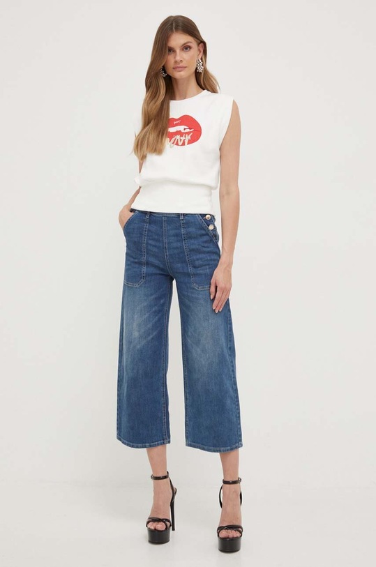 Džíny Morgan Pomy, barva modrá | ANSWEAR.cz