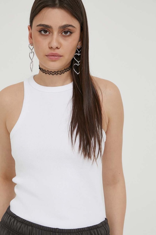 HUGO top damski kolor biały 50478532 | Answear.com