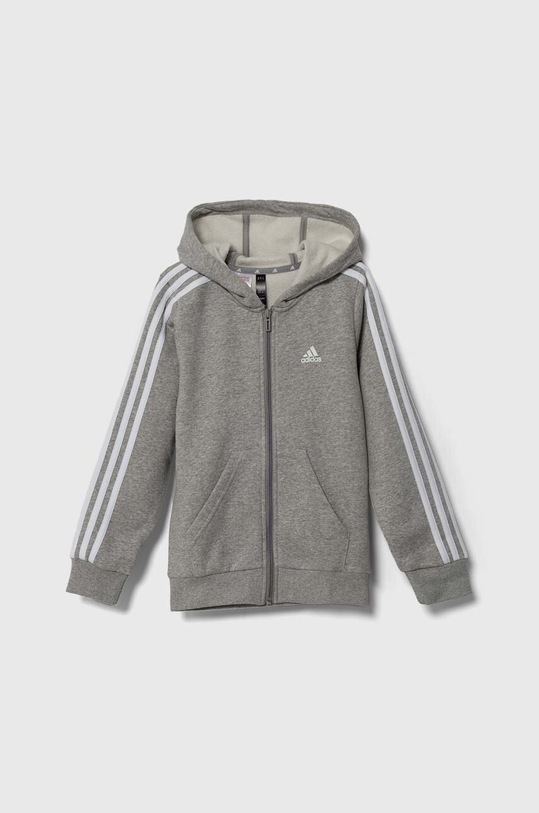 Dětská mikina adidas, barva šedá | ANSWEAR.cz