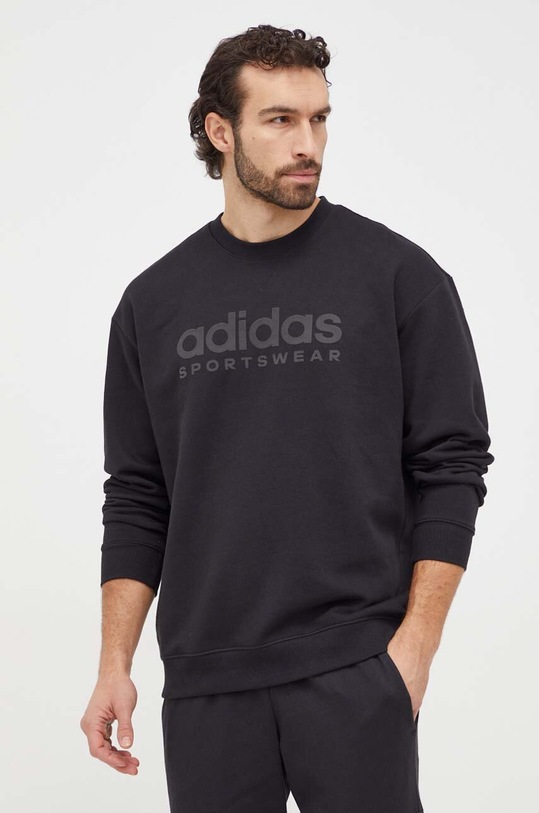 adidas bluza męska kolor czarny z nadrukiem IW1190 | Answear.com